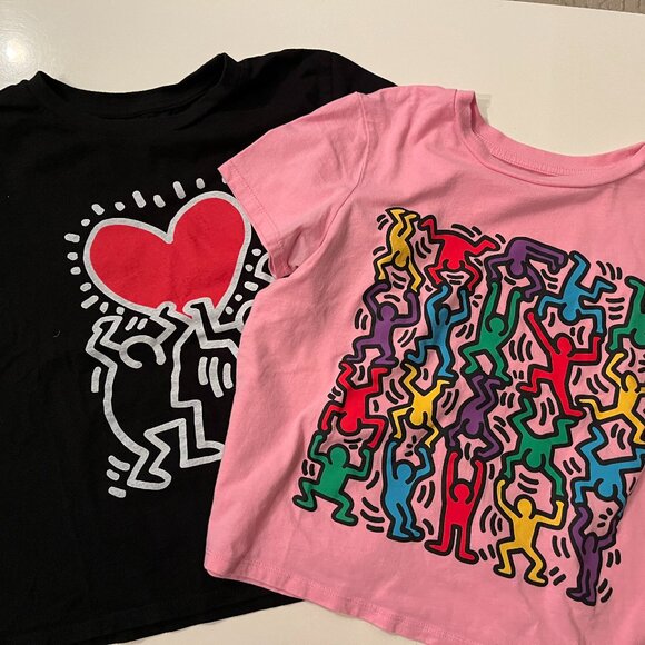 keith haring gap | Shirts & Tops | Keith Haring Girls Small Graphic ...